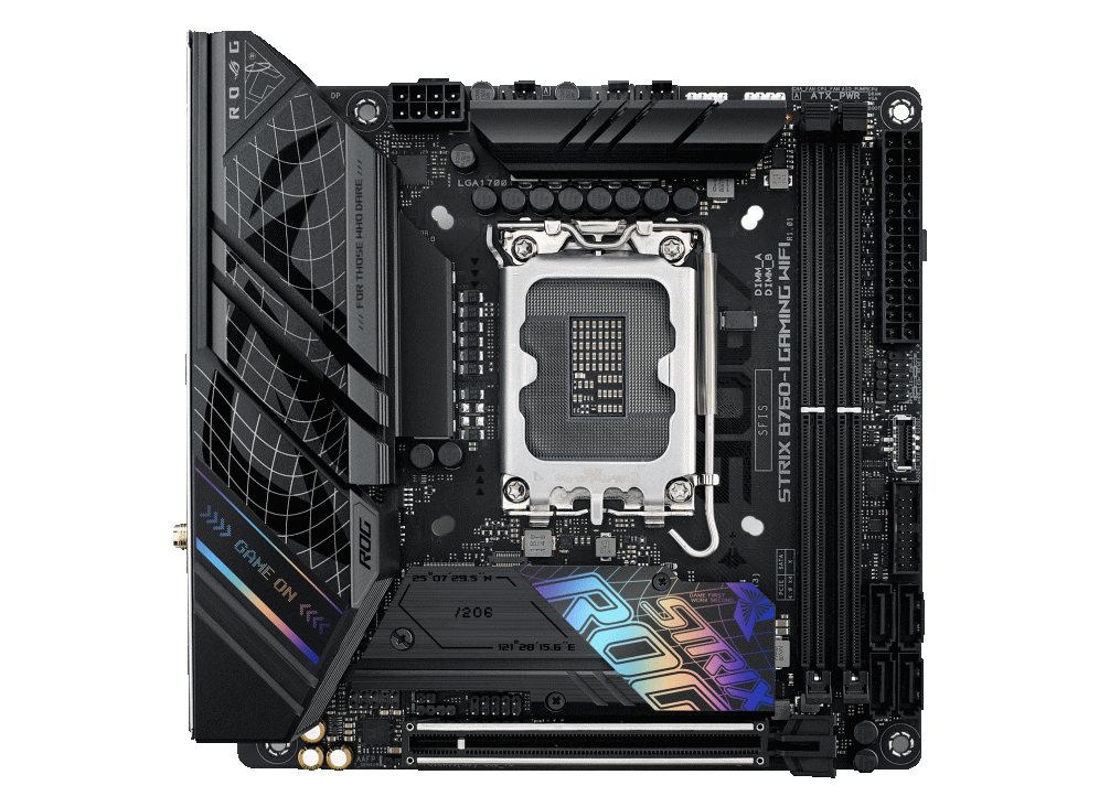 Asus ROG Strix B760-I DDR5 LGA 1700 Mini-ITX Gaming Motherboard-Xpert.mt